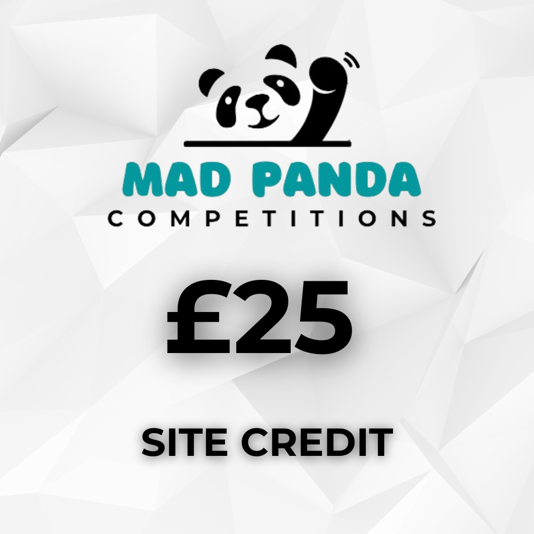 £25 site credit (auto win) – Mad Panda Competitions