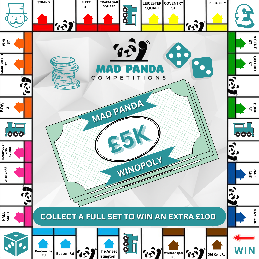 INSTANT WINOPOLY – Mad Panda Competitions