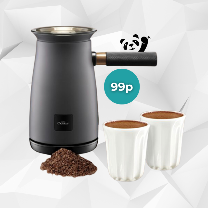 Hotel Chocolate Velvetiser – Charcoal Edition – Mad Panda Competitions