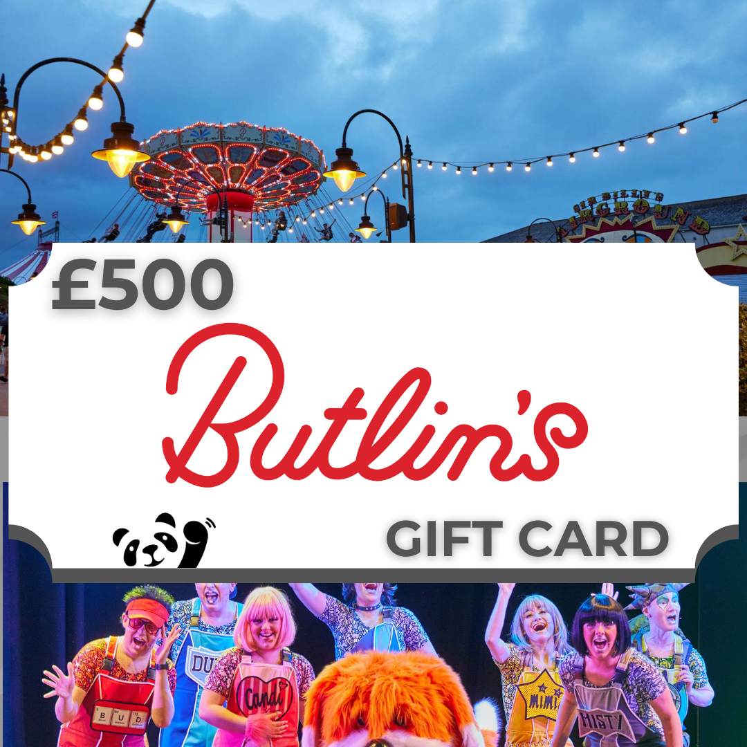£500 BUTLINS VOUCHER – Mad Panda Competitions