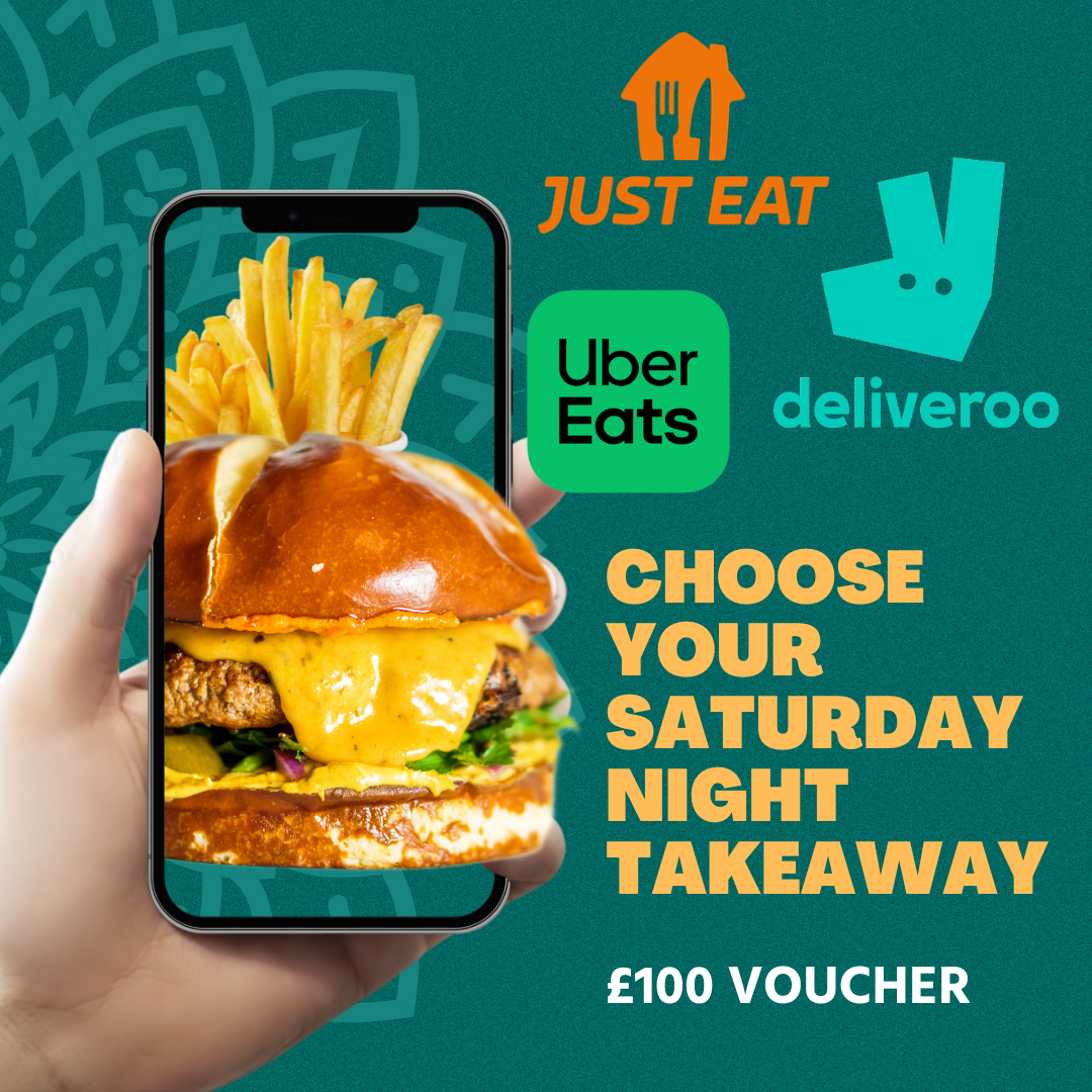 £100 Takeaway Voucher – Mad Panda Competitions £100 Takeaway Voucher – Mad Panda Competitions