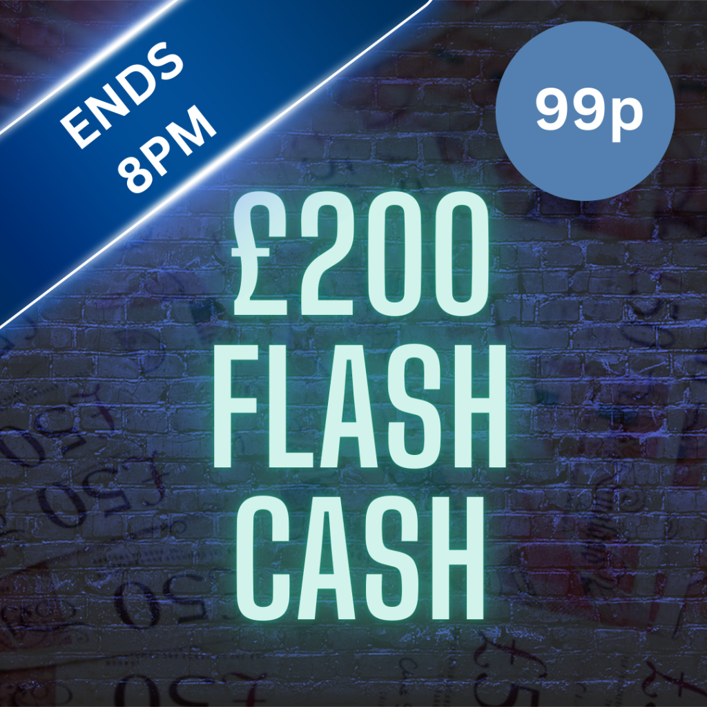 £200 FLASH CASH – Mad Panda Competitions